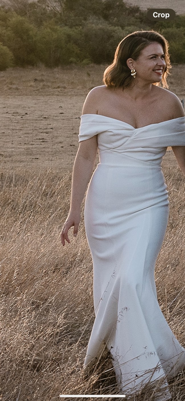 Rachel Gilbert Clairo Gown Wedding Dress Save 50% - Stillwhite