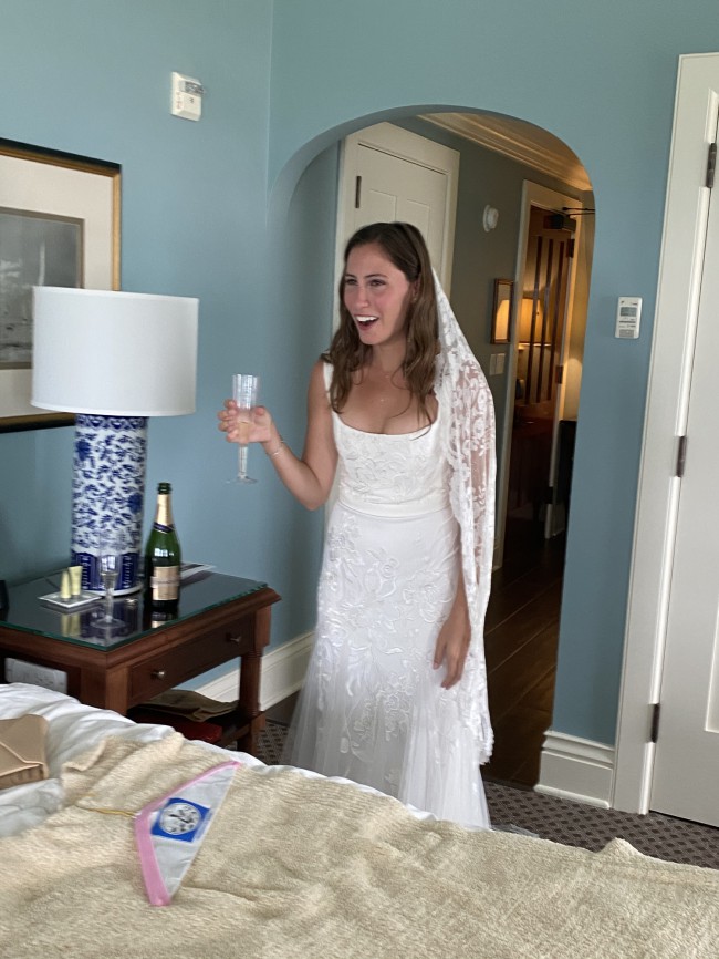 Alexandra Grecco, Marcelle Used Wedding Dress Save 20% - Stillwhite
