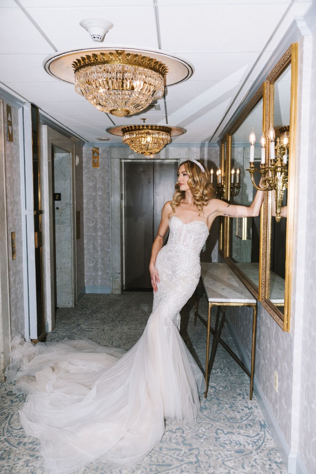 Panache Beverly Hills, Custom Made Wedding Dress Save 50% - Stillwhite
