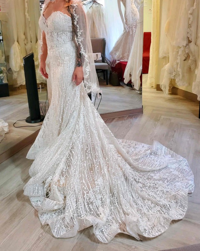 Allure Bridals, Style #: 9550 Color: AL/IV/CHP AC-955 Wedding Dress ...