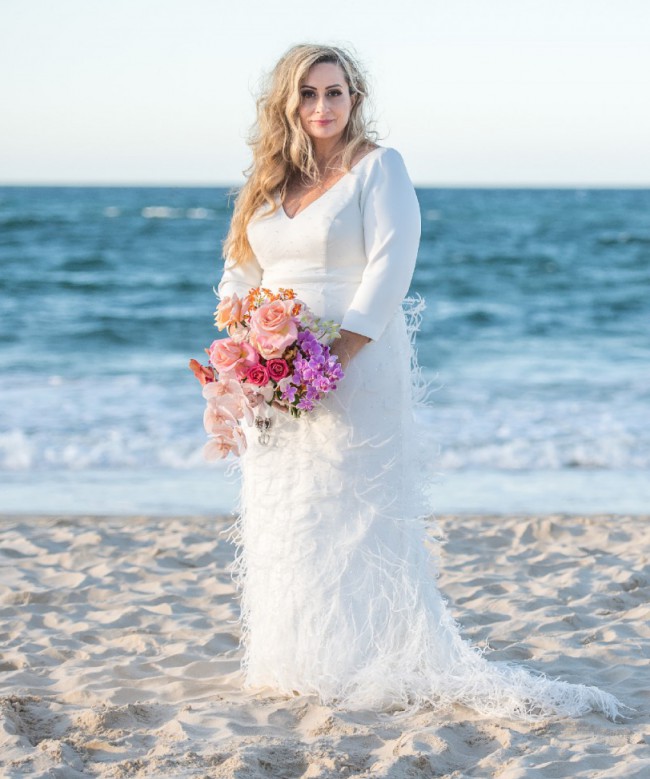 Erin Clare Bridal, Custom Melody Gown w/ Lexie Bodice and 3/4 Sleeves ...