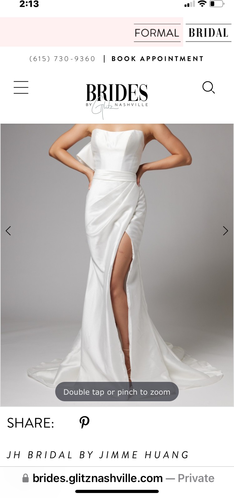 Jimme Huang New Wedding Dress - Stillwhite