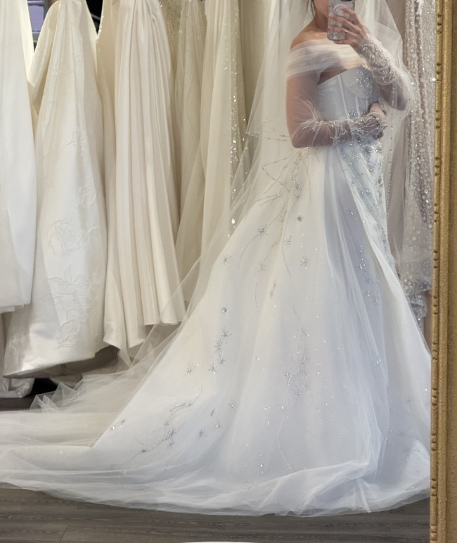 Jimmy Choo, Custom Made New Wedding Dress Save 50% - Stillwhite