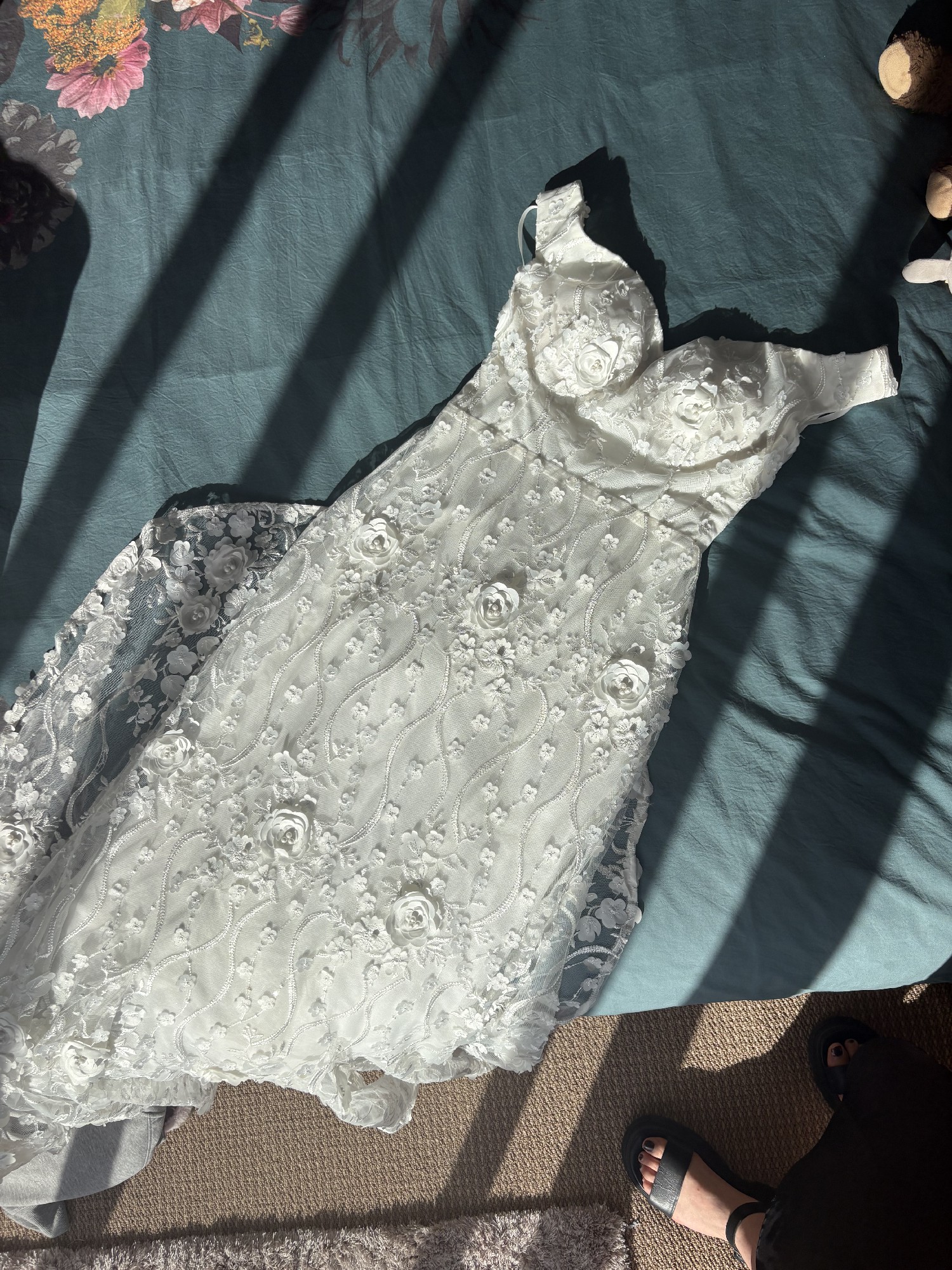 Alamour the Label, Off the Shoulder Wedding Dress Save 36% - Stillwhite