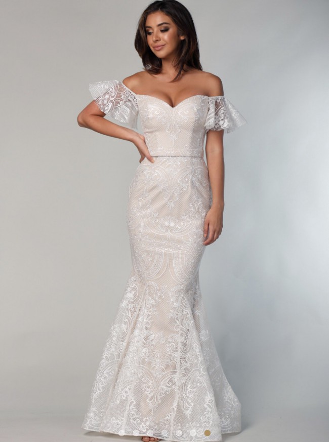 Trumpet Sample Wedding Dress Save 53% - Stillwhite