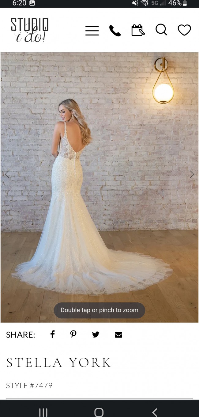 Stella York New Wedding Dress Save 33% - Stillwhite