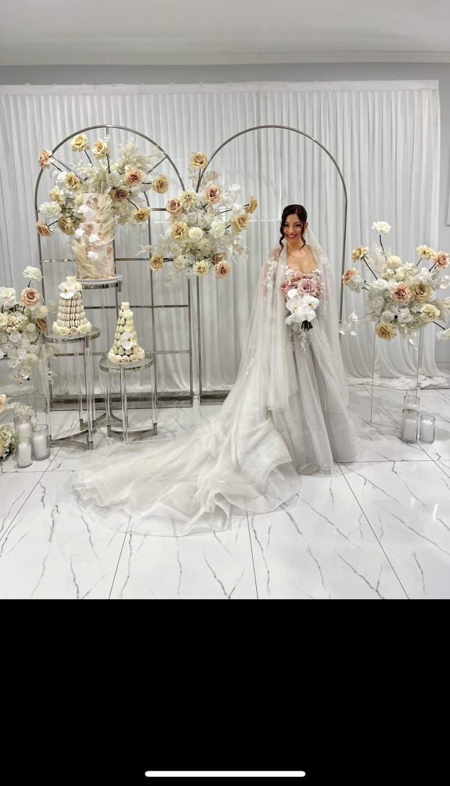 George Elsissa Aubree Wedding Dress Save 75% - Stillwhite