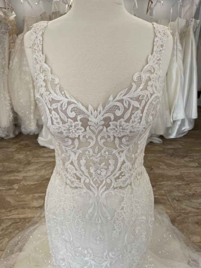 Justin Alexander, Rings 55013 Sample Wedding Dress Save 70% - Stillwhite