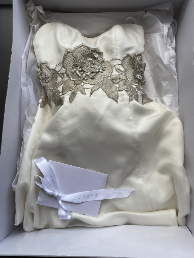 Jason Grech White Wedding Dress Save 64% - Stillwhite