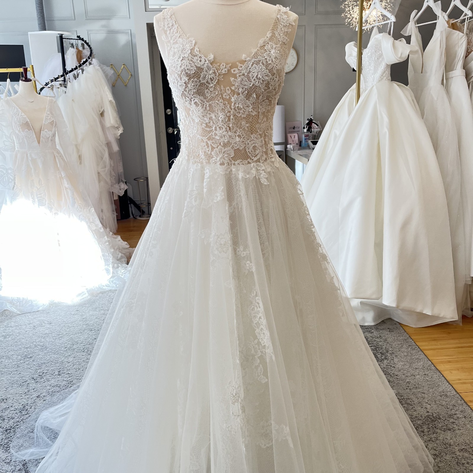 Ms Moda, Clarissa Sample Wedding Dress Save 55% - Stillwhite