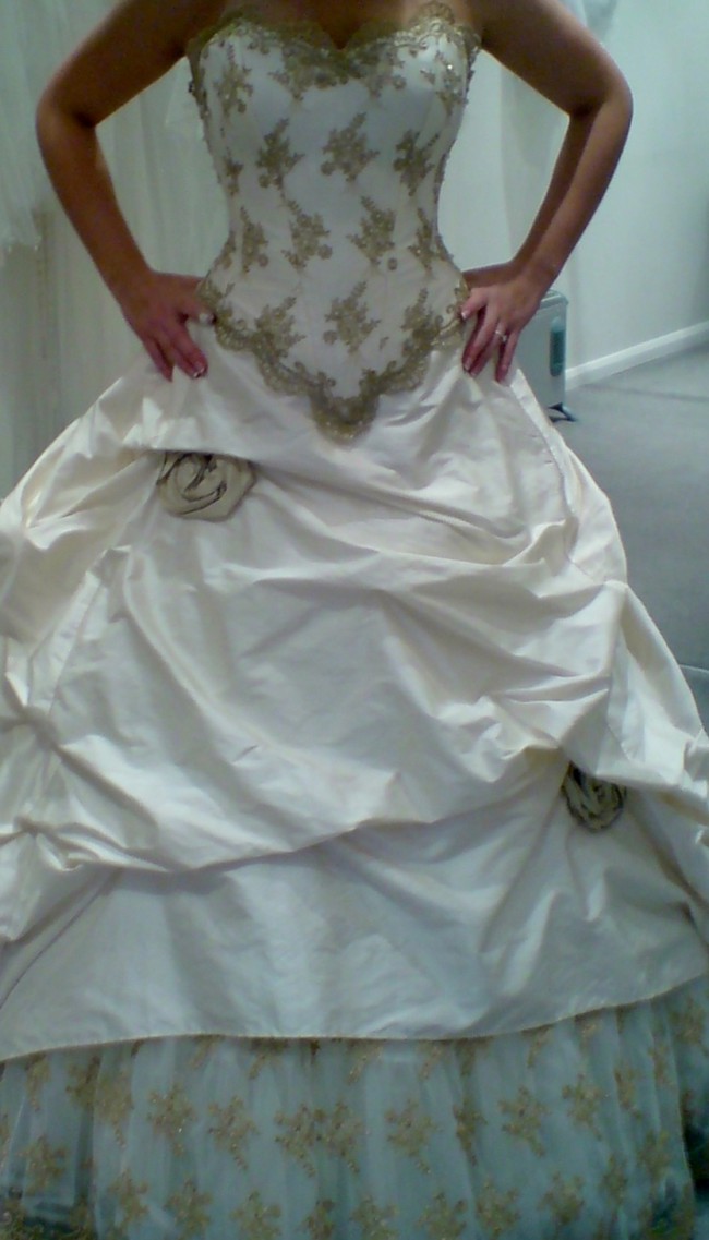 Lesley Parry Custom made Sample Wedding Dress Save 83% - Stillwhite