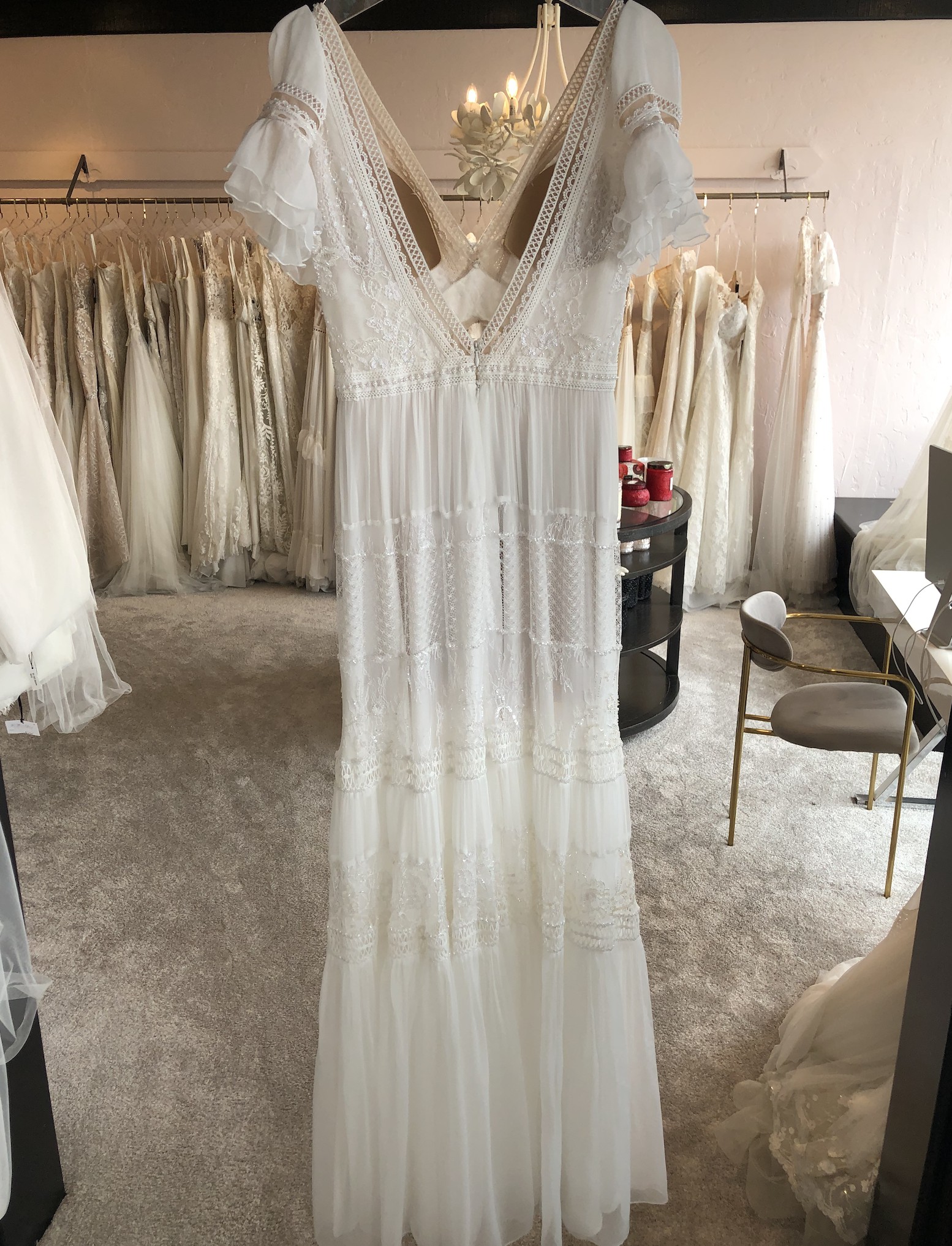 Inbar Freiman, Ariel Sample Wedding Dress Save 30% - Stillwhite