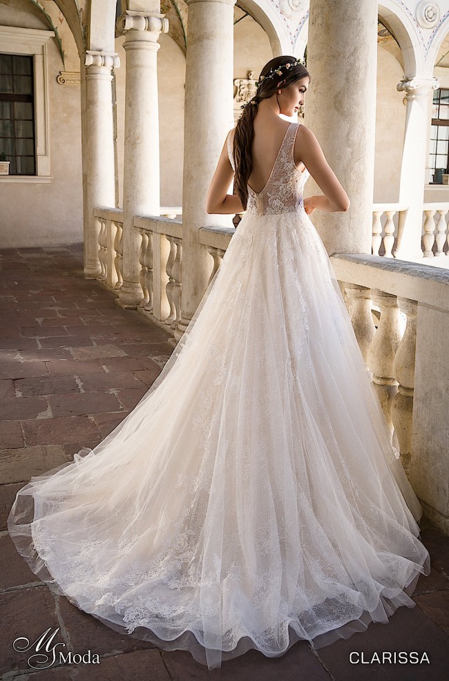 Ms Moda, Clarissa Sample Wedding Dress Save 55% - Stillwhite