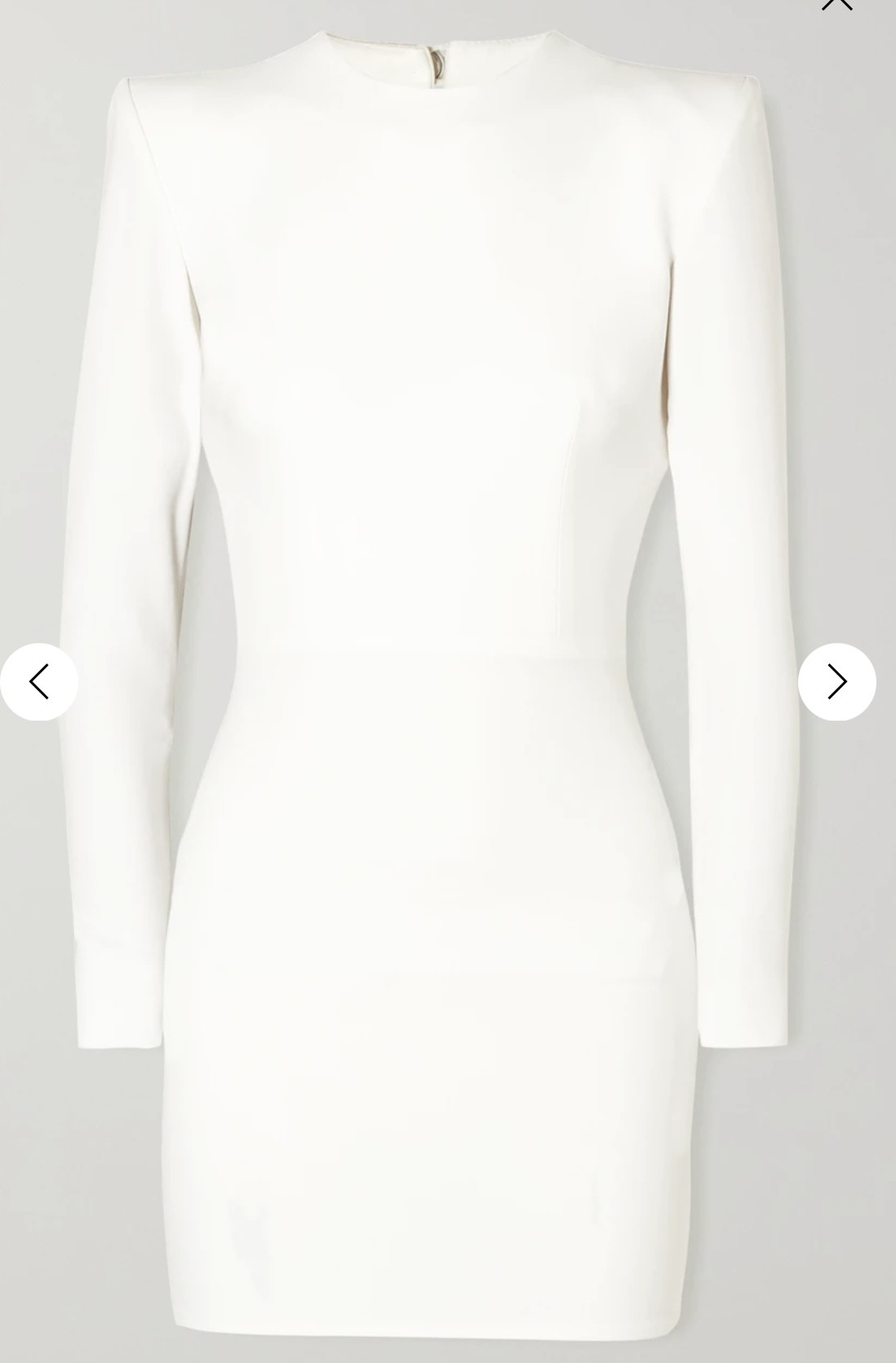 Alex Perry Kira stretch Cady Mini Dress Wedding Dress Save 52% - Stillwhite