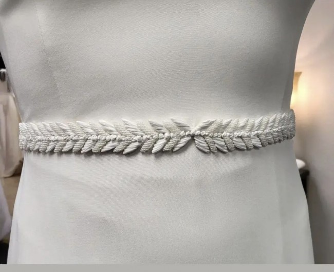 Alexandra Grecco Prisma with Stevie Belt New Wedding Dress Save 47% ...