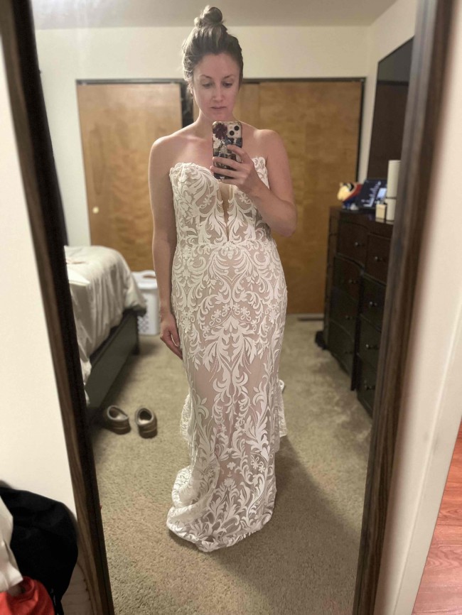 Justin Alexander, Esme *NEW + UNALTERED New Wedding Dress Save 38% ...