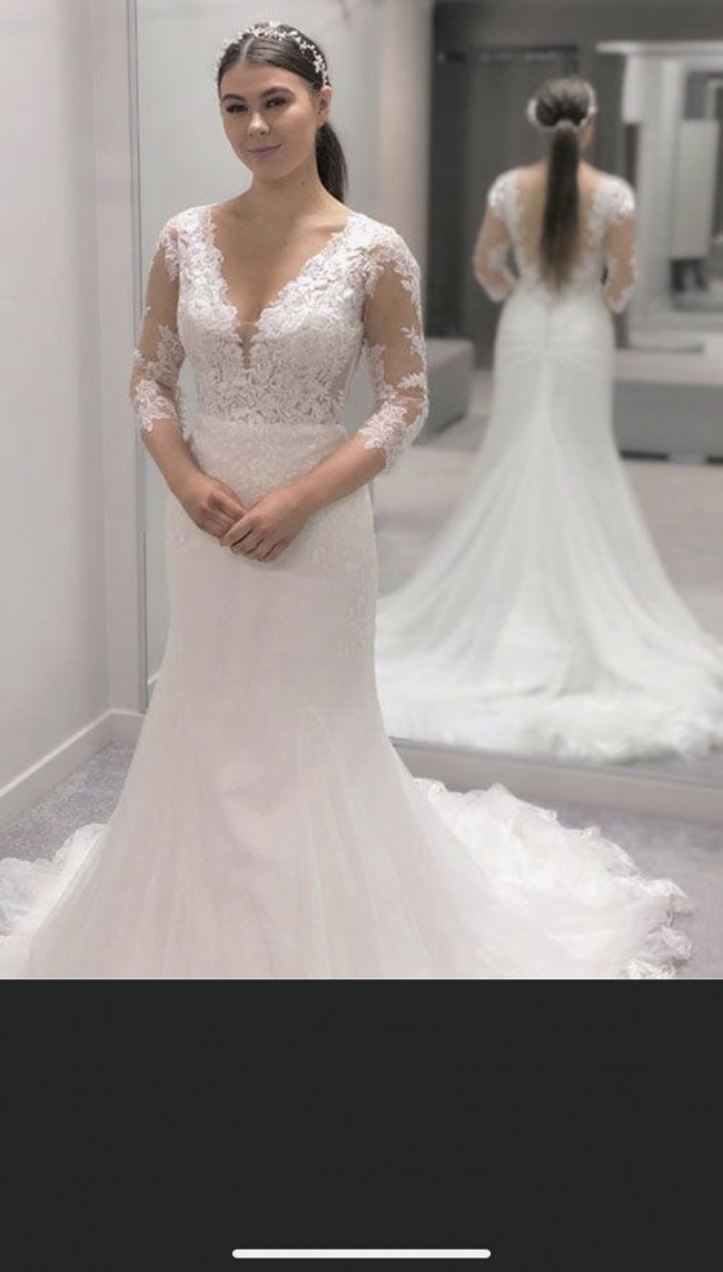 Wed2b New Wedding Dress Save 50% - Stillwhite