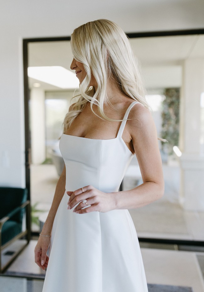 Alyssa Kristin, Gemma Mikado Wedding Dress Save 47% - Stillwhite