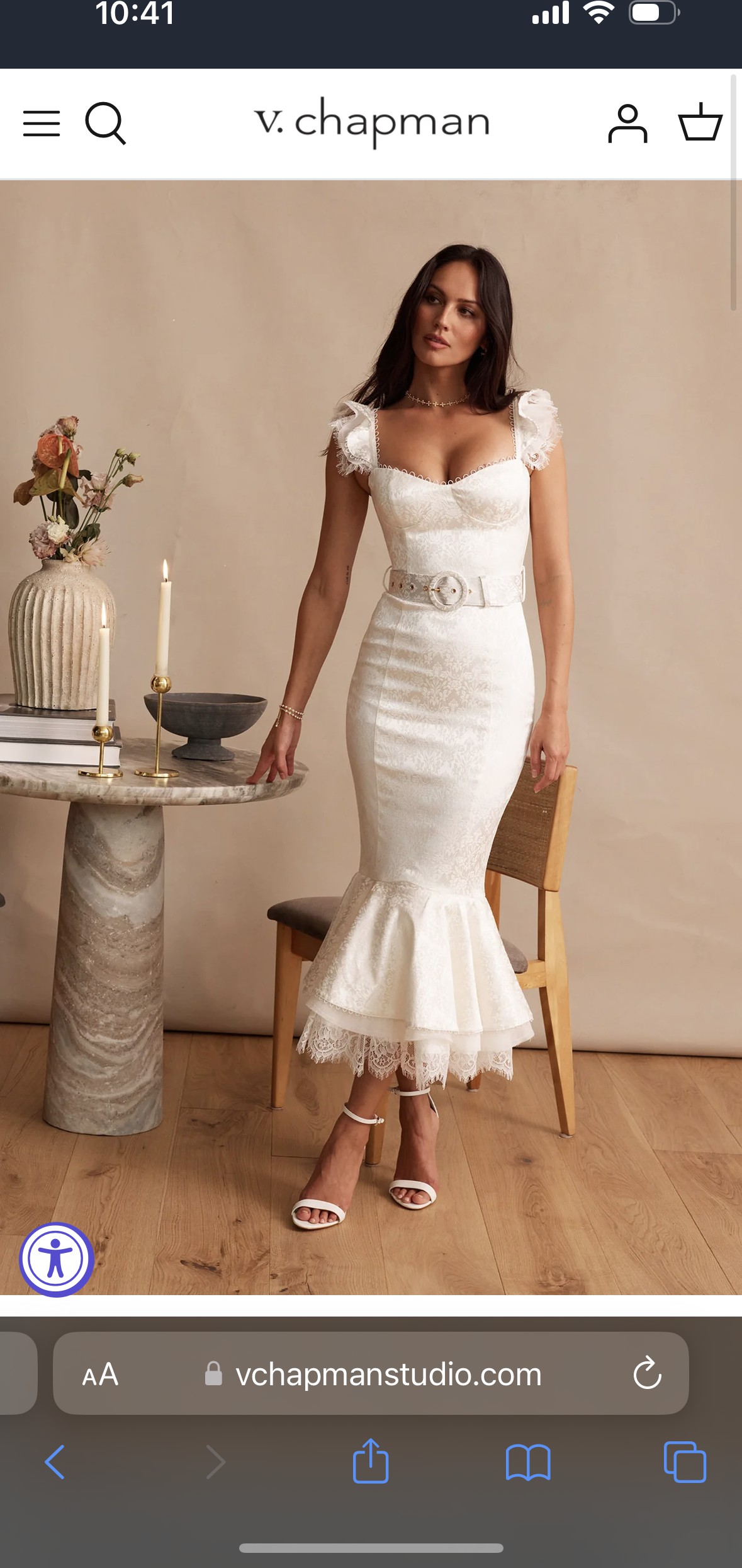 V. Chapman Wedding Dress Save 40% - Stillwhite
