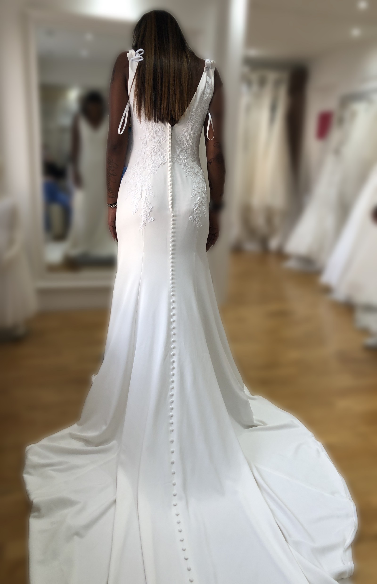 Fit & Flare Sample Wedding Dress Save 61% - Stillwhite