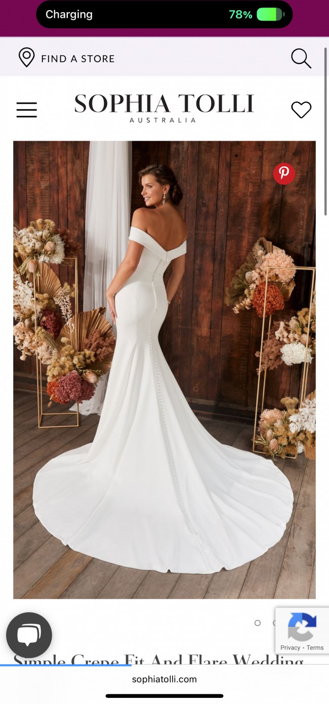 Sophia Tolli, Y22270 Wedding Dress Save 63% - Stillwhite