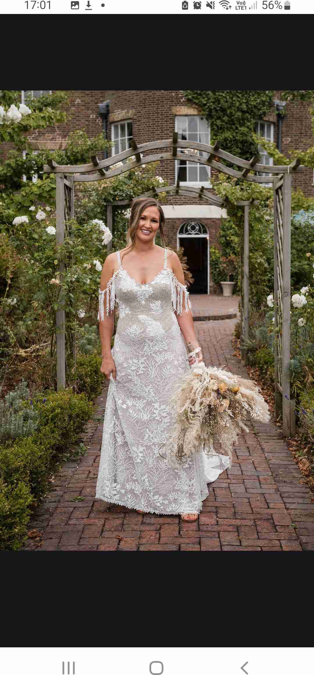 Grace Loves Lace, Sol chai lining Wedding Dress Save 68% - Stillwhite