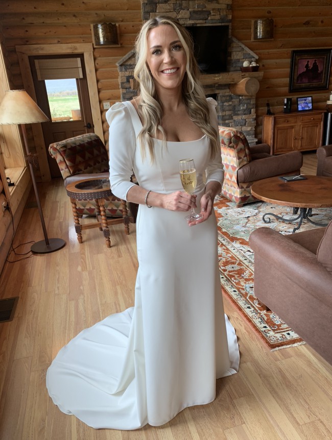 Sarah Seven Deandra Wedding Dress Save 43% - Stillwhite