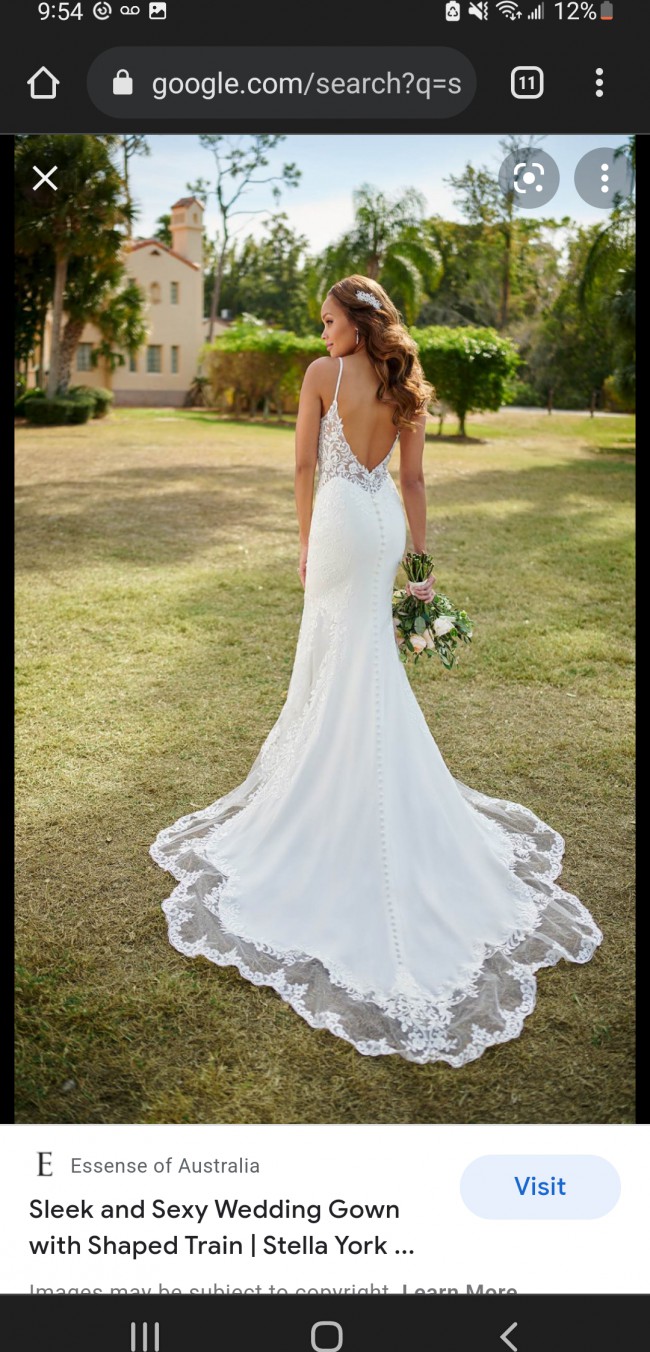 Stella York New Wedding Dress Save 35% - Stillwhite