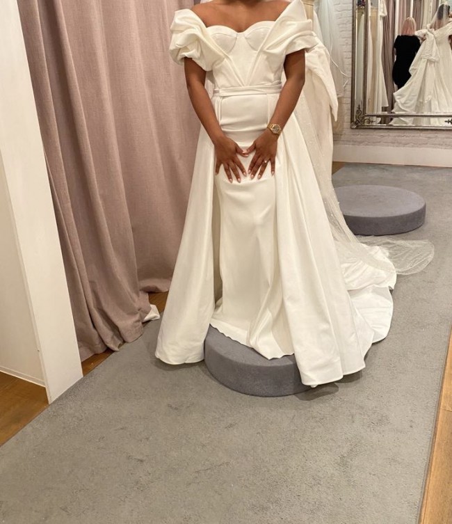 Eva Lendel Soul Dress & Mikaella Skirt Wedding Dress Save 42% - Stillwhite