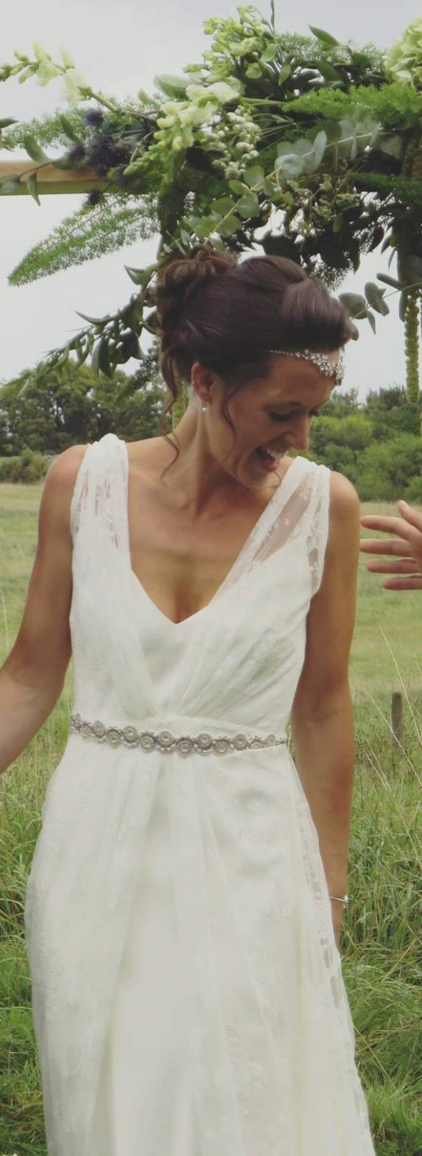 Charlie Brear Gorgeous Payton dress & fitted lace Voulaire Wedding ...