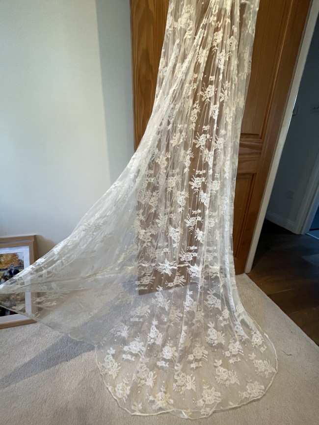 Charlie Brear Voulaire overdress Sample Wedding Dress - Stillwhite
