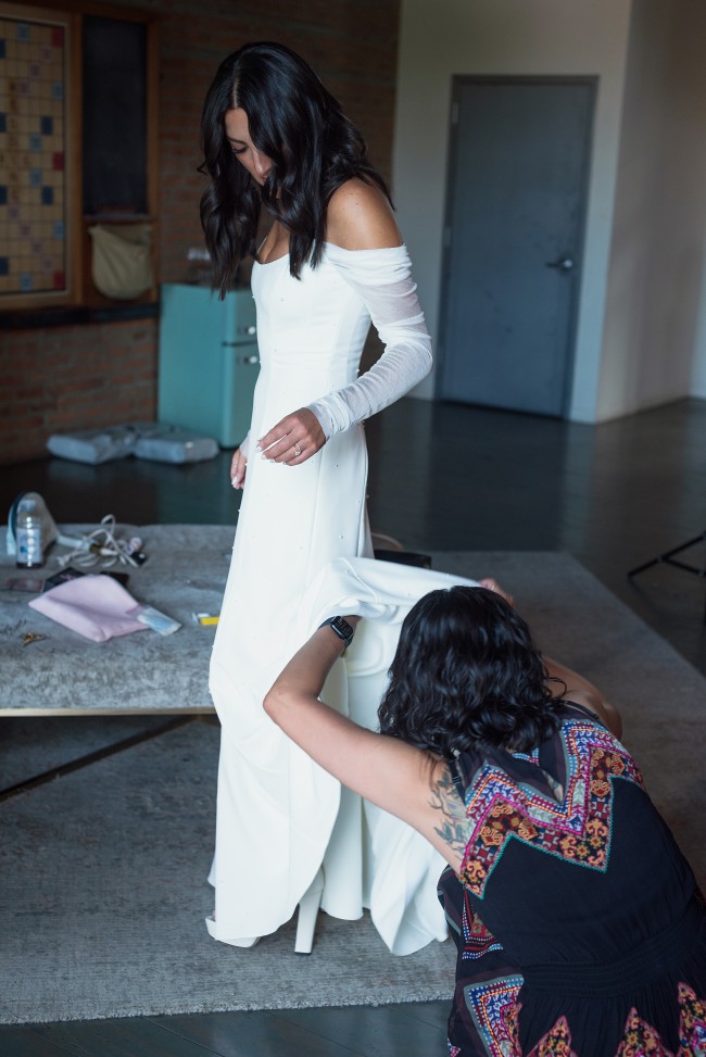 Sarah Seven, Bronte Wedding Dress Save 70% - Stillwhite