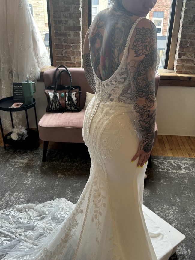 Bon Bon Belle, Bower | Sleeves | 09533 New Wedding Dress Save 52% ...