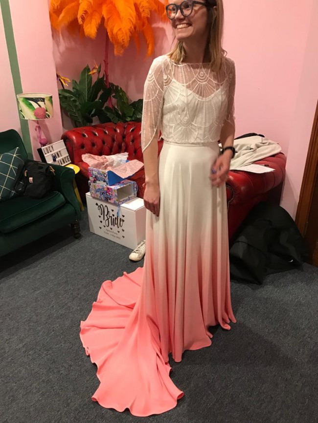 Lucy Can't Dance Pulp Fiction with Galactic Top Wedding Dress Save 57% ...