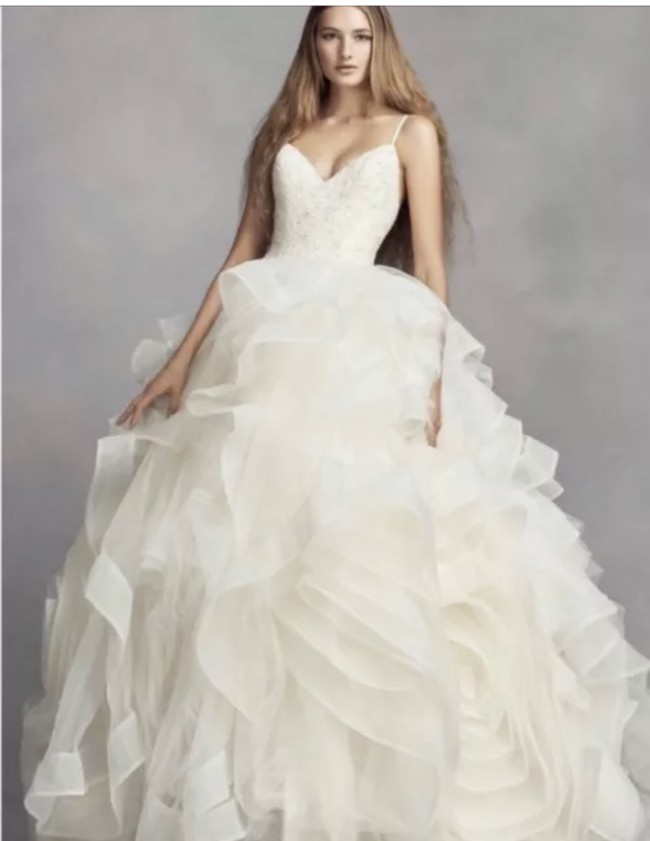 Vera Wang White vw351371 Wedding Dress Save 42% - Stillwhite