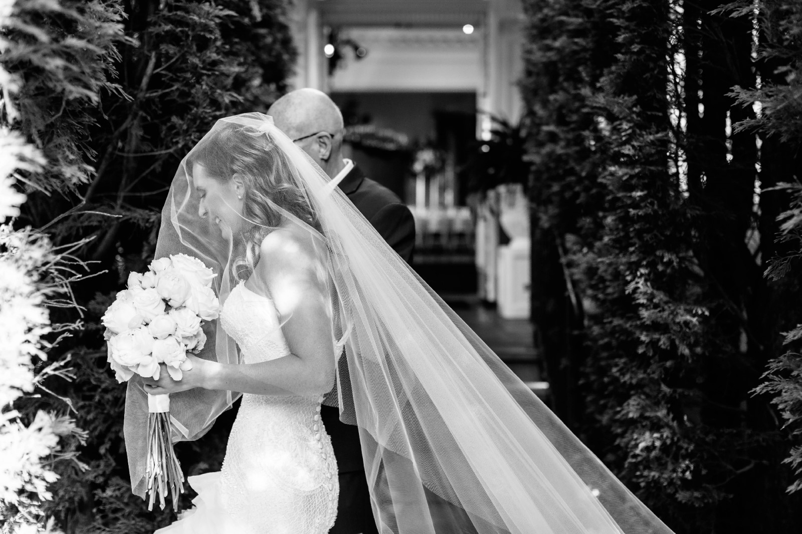 Croce & Colosimo Natalie Gown with Slight Design Change to the Trai ...