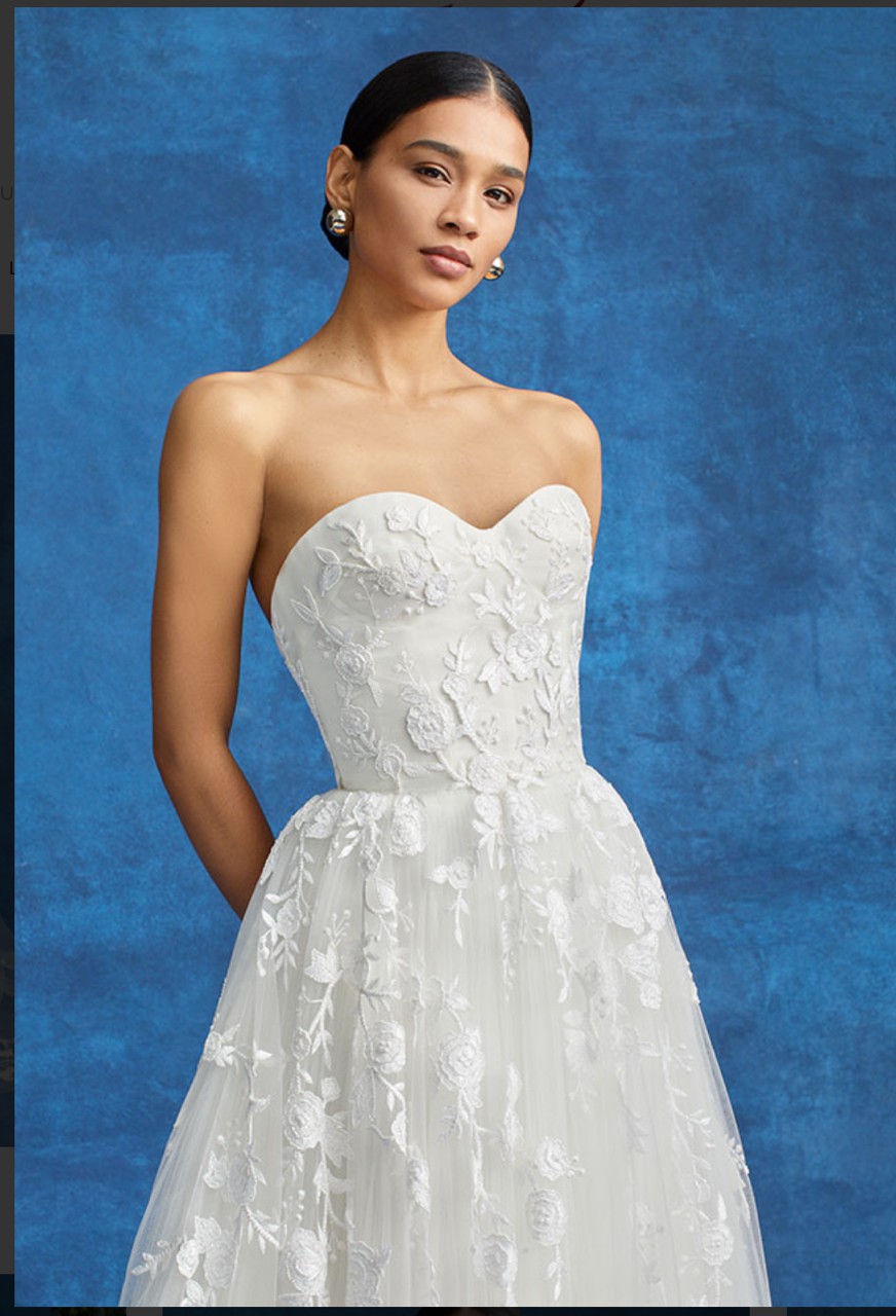 Carolina Herrera, S2221E707NTU Sample Wedding Dress Save 60% - Stillwhite