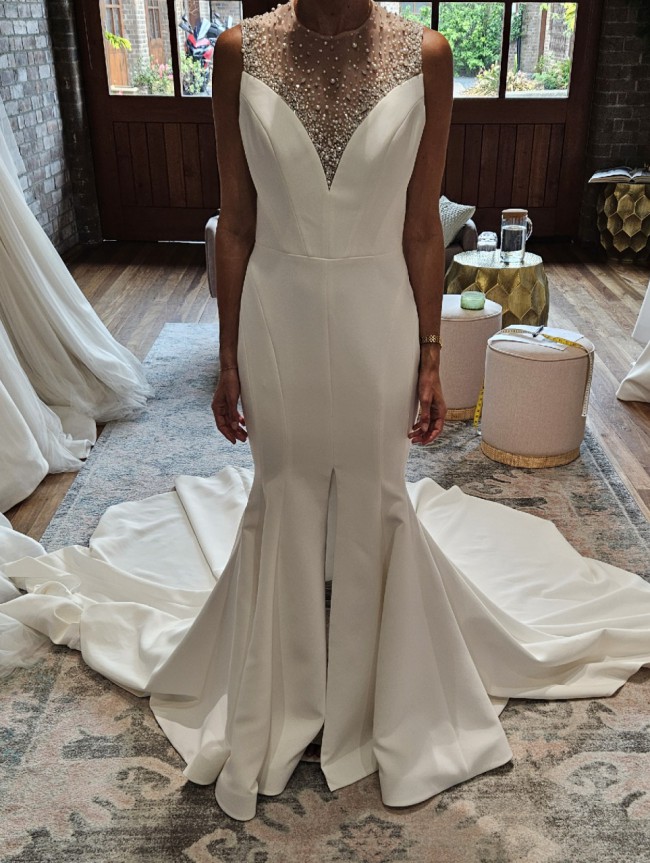 Fit & Flare Sample Wedding Dress Save 96% - Stillwhite