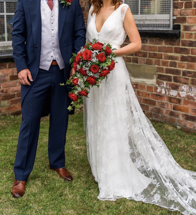 Charlie Brear Haliton dress and Voulaire overdress New Wedding Dress ...