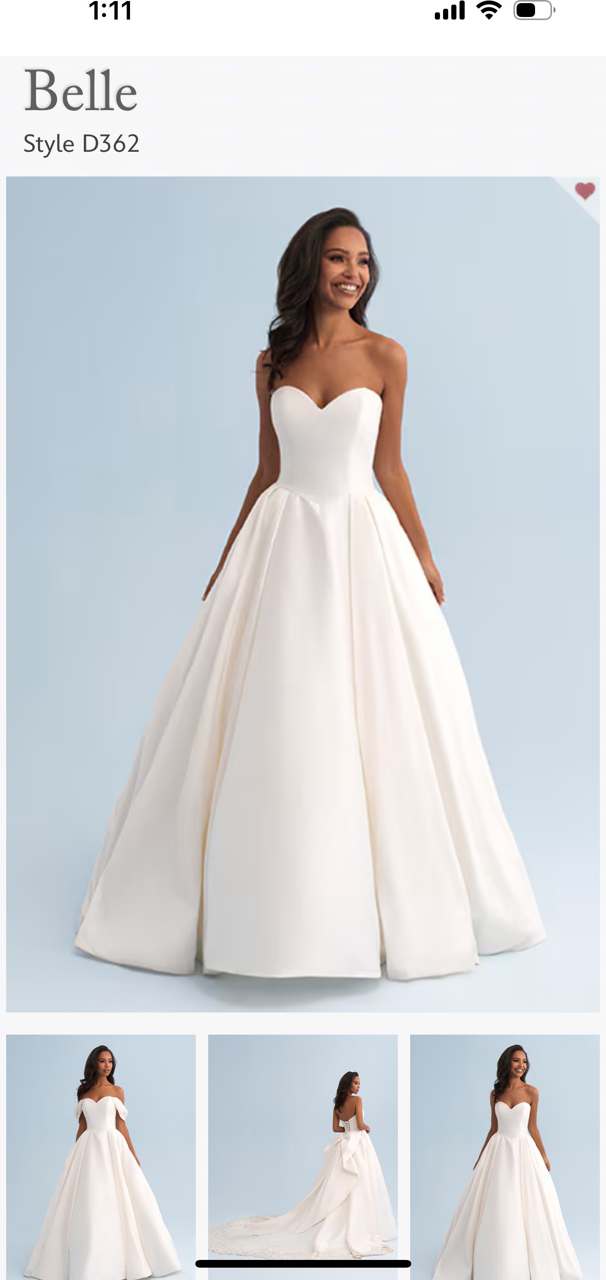 Disney Wedding Collection New Wedding Dress Save 50% - Stillwhite