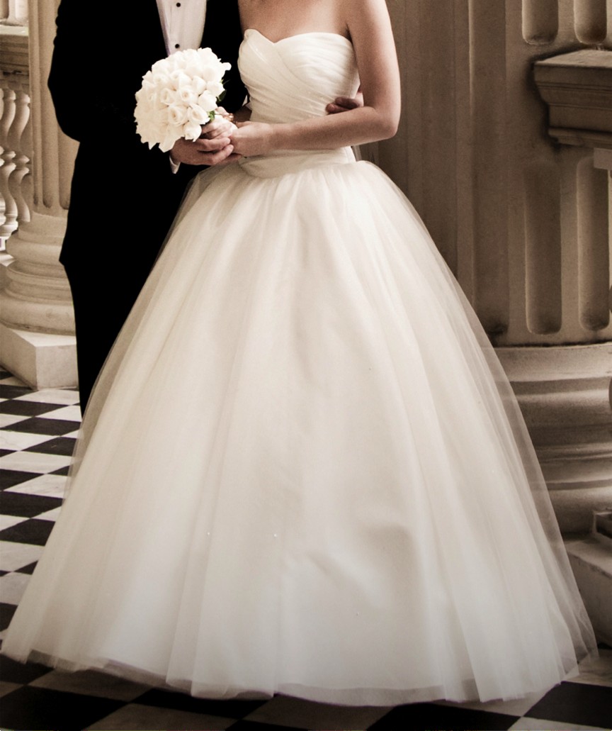 Winnie Bridal WD1298 Top with Tulle Skirt Used Wedding Dress Save 64% ...