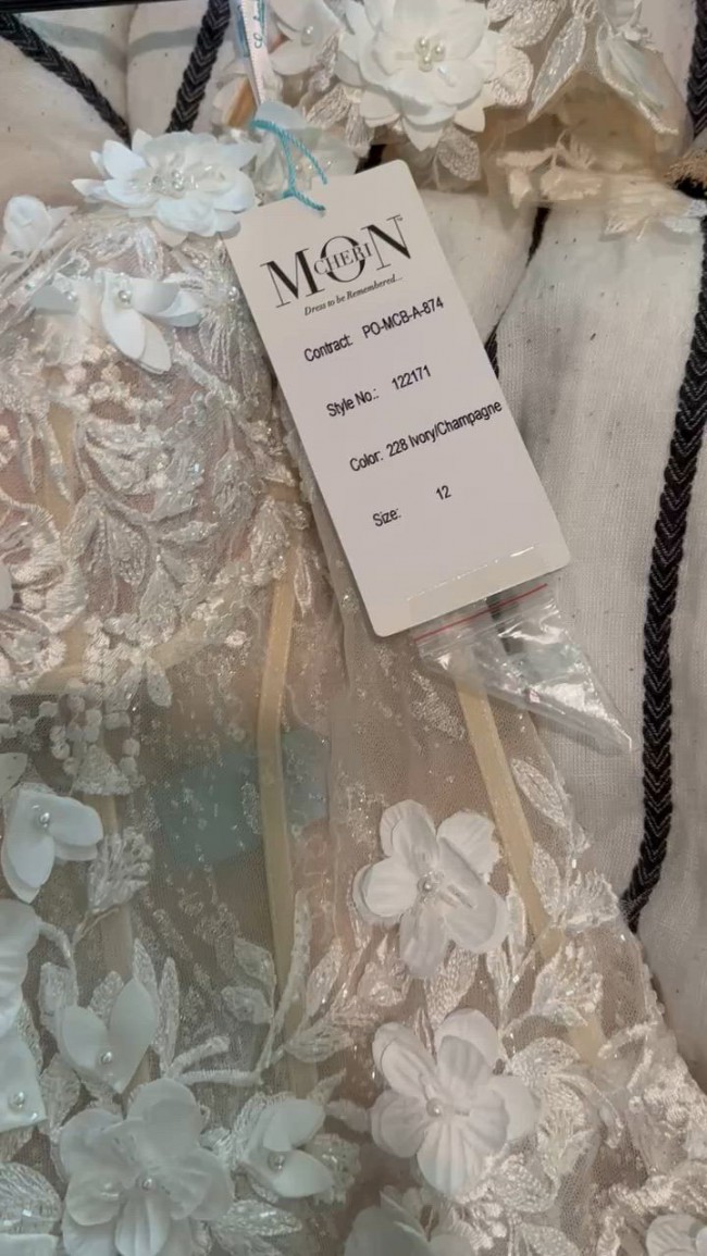 Mon Cheri New Wedding Dress Save 47% - Stillwhite