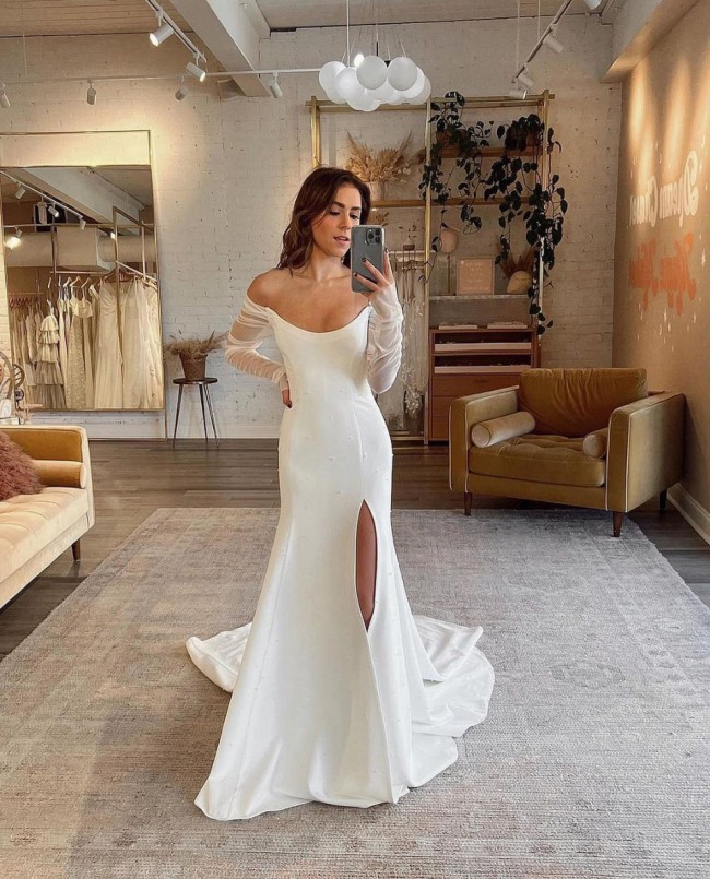 Sarah Seven, Bronte Wedding Dress Save 59% - Stillwhite