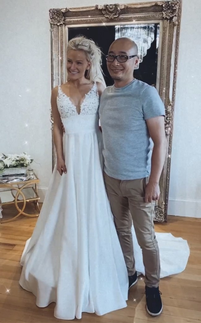 Jimme Huang New Wedding Dress Save 33% - Stillwhite