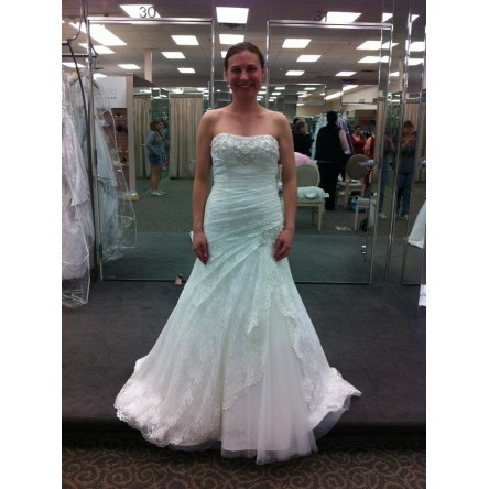 David's Bridal YP3344 New Wedding Dress Save 10% - Stillwhite