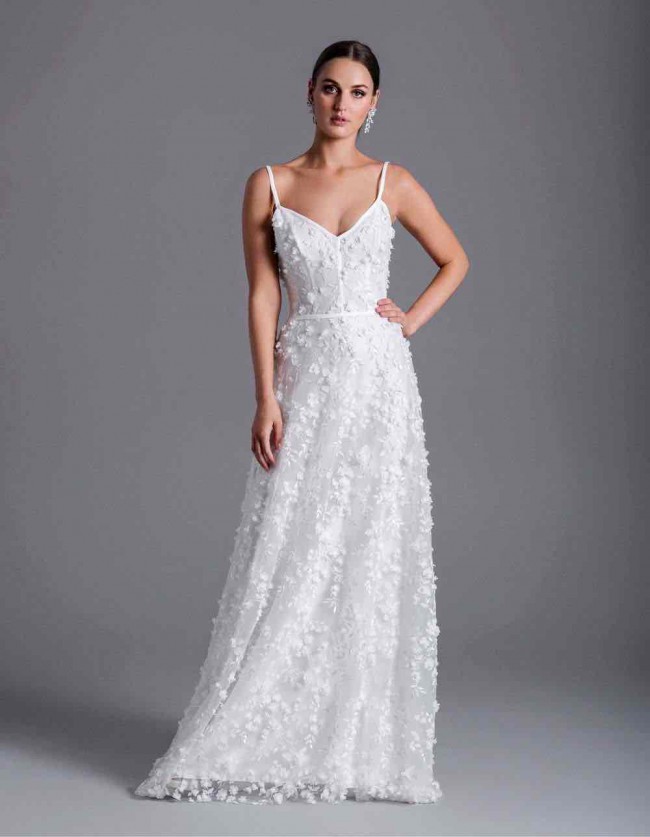 Caroline Castigliano Chloe Sample Wedding Dress Save 70% - Stillwhite