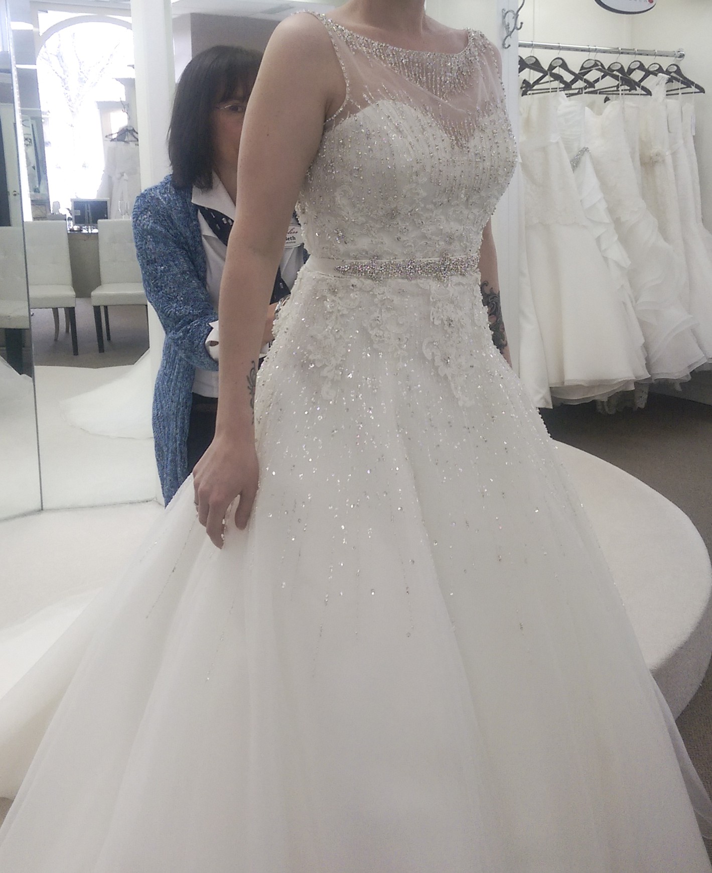 Richman Group Madison Couture 1442 New Wedding Dress Save 53% - Stillwhite