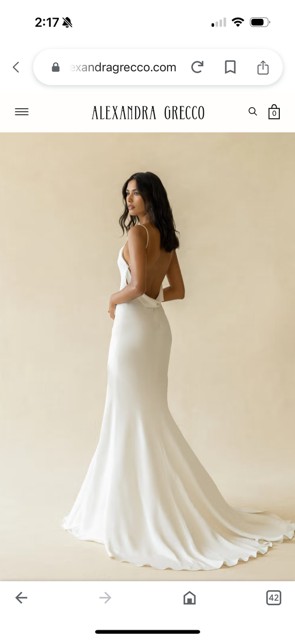 Alexandra Grecco, Lotus Gown Wedding Dress Save 83% - Stillwhite