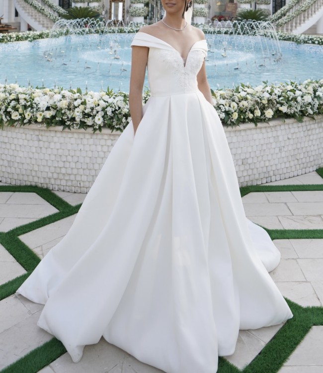 Pronovias IGUAZU Eden Collection Wedding Dress Save 57 Stillwhite pronovias-iguazu-eden-collection-wedding-dress-save-57-stillwhite