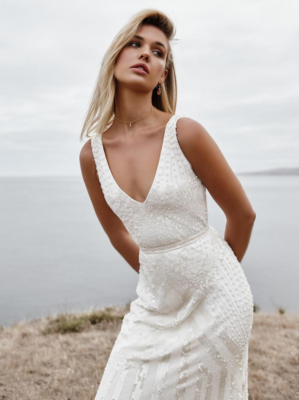 Karen Willis Holmes, Fontanne Sample Wedding Dress Save 59% - Stillwhite